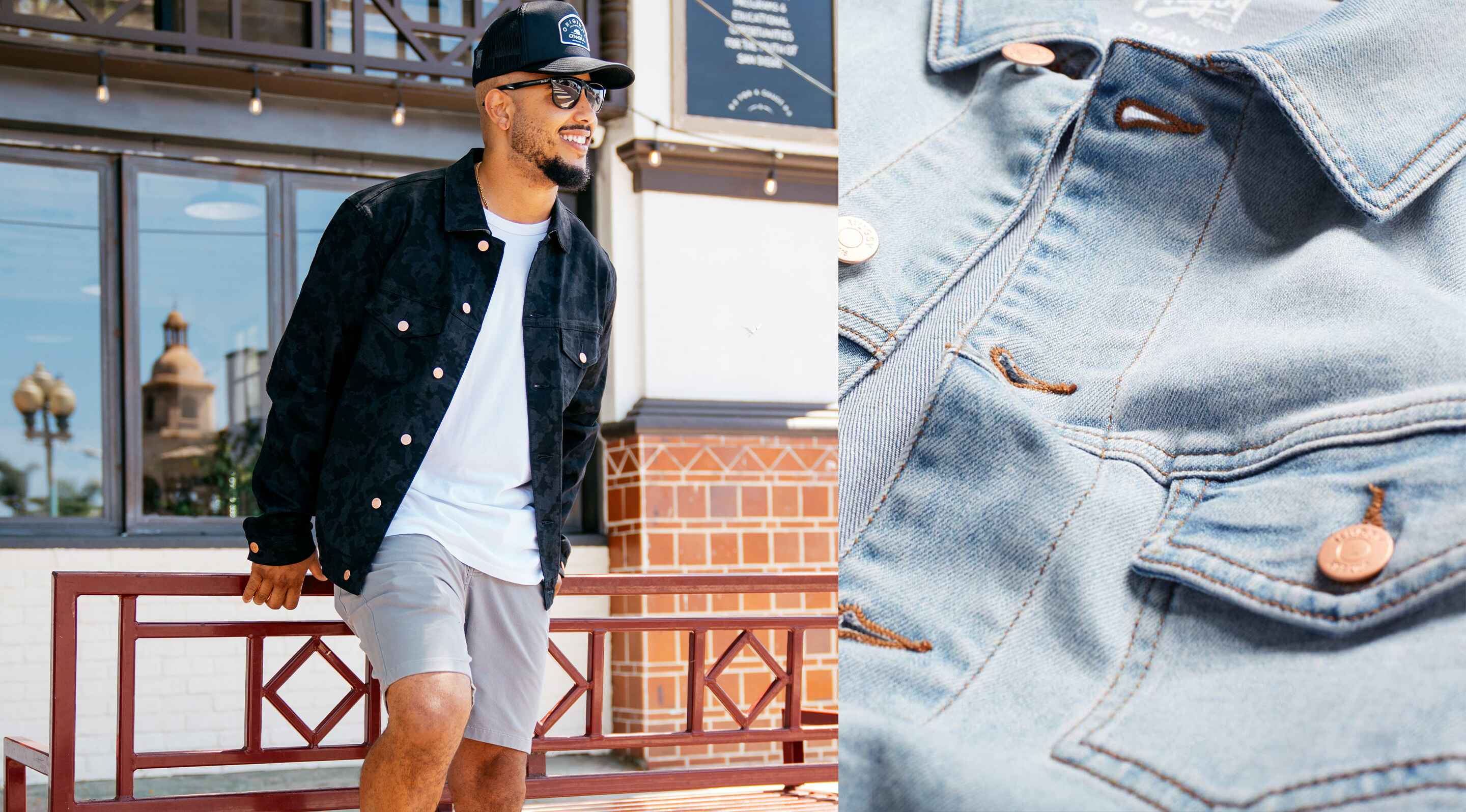 Stretch Denim Jackets for Men | Stylish & Durable Outerwear | Mugsy Jeans