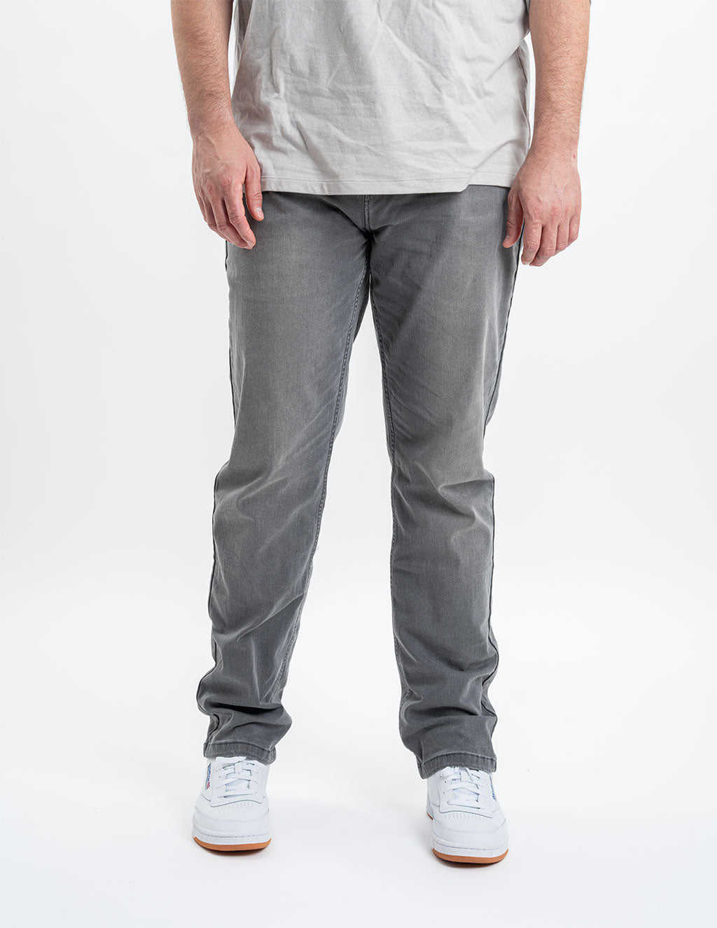 Beans Relaxed Fit Gray Men's Jeans - Comfortable Jeans by Mugsy