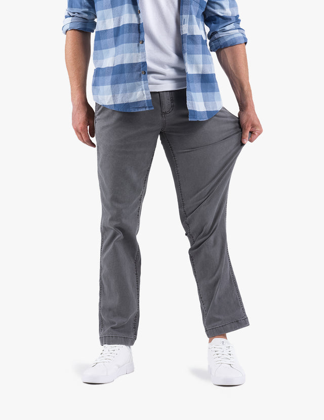 Gray Canvas Utility Pants | Durable & Comfortable | Mugsy Jeans