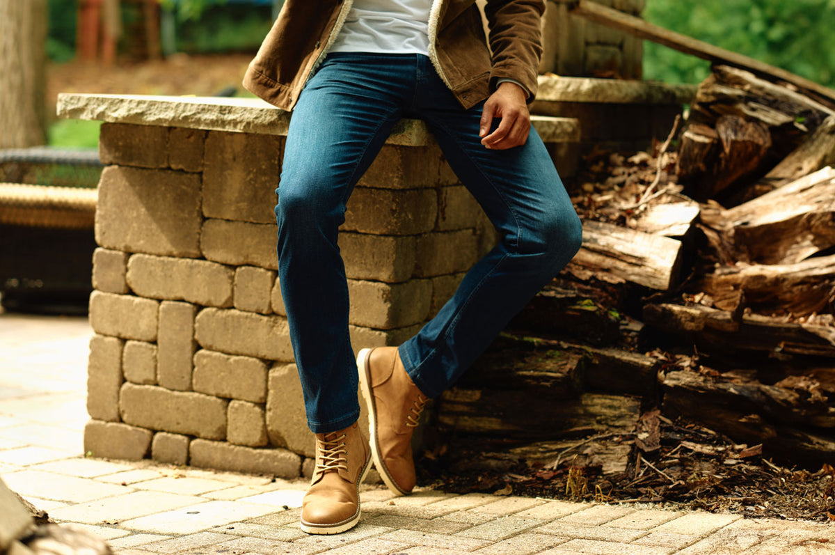 Mugsy | Comfortable Stretchy Men’s Jeans, Chinos & Shirts