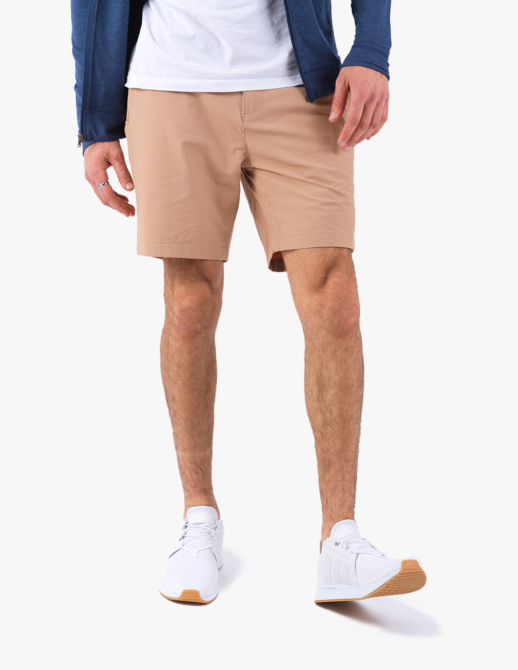 Camel Khaki Travelers Shorts- The Most Comfortable Shorts Ever – Mugsy