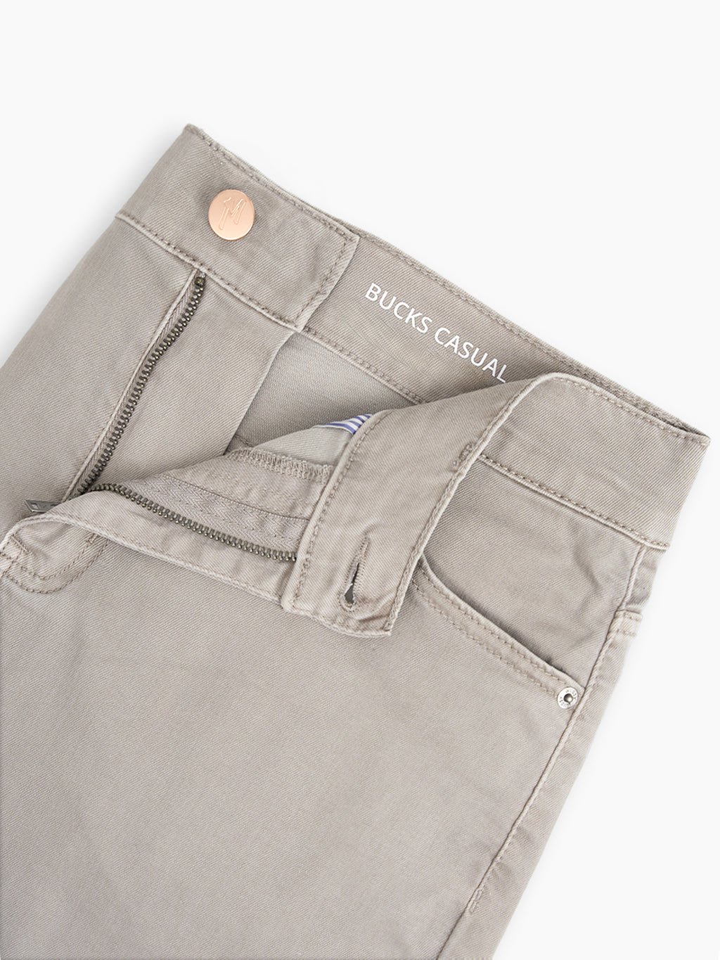 Bucks Casual Relaxed Fit Tan Men's Jeans - Comfortable Jeans by Mugsy