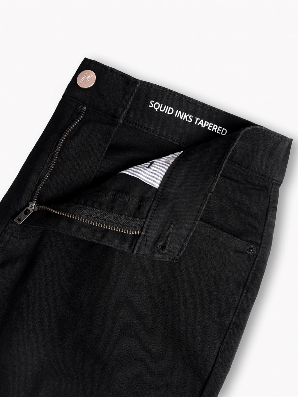 Squid Inks Tapered Men's Jeans - Comfortable Jeans by Mugsy